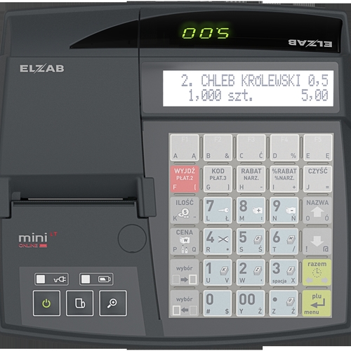 Kasa fiskalna ELZAB MINI E (z kopią elektroniczną) » Urzadzenia ...